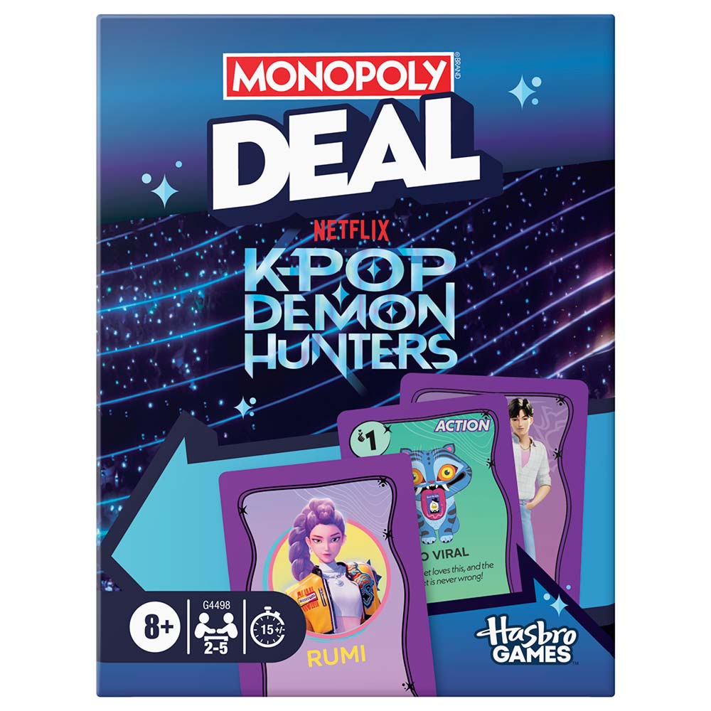 Monopoly Deal: KPop Demon Hunters Card Game - Toys and Collectibles ...