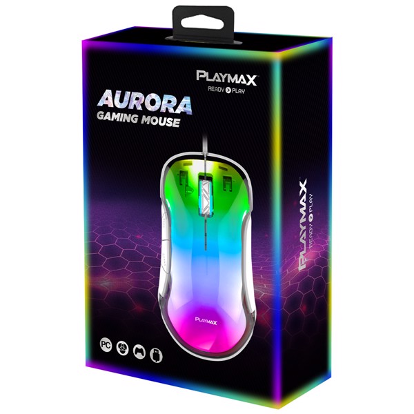 Playmax Aurora Wired Gaming Mouse - PC - EB Games New Zealand