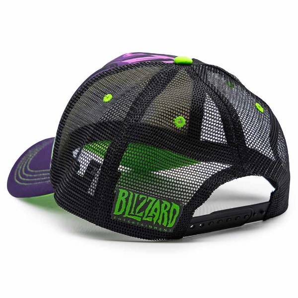 World of Warcraft Illidan Purple Mesh Snapback Cap - Clothing - EB ...