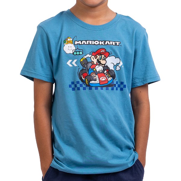 Nintendo - Super Mario Bros - Mariokart GO Kids T-Shirt - Clothing ...
