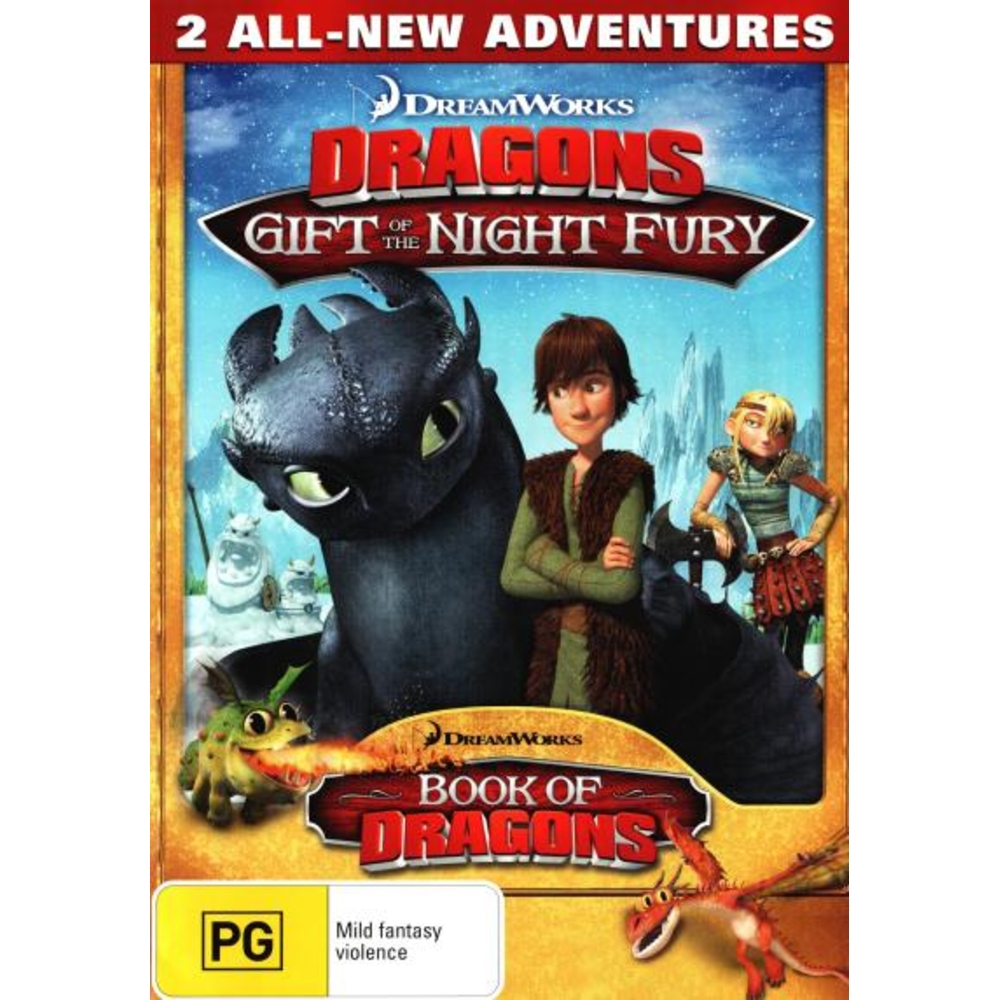 Dragons: Gift of the Night Fury / Book of Dragons - Loot - EB Games ...