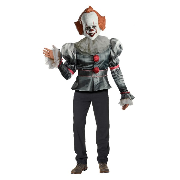 It: Chapter 2 - Pennywise Deluxe Costume - Adult - Clothing - EB Games ...