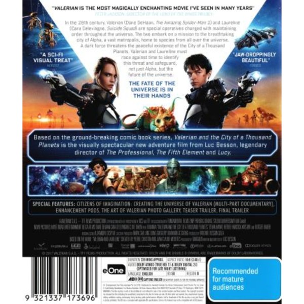 Valerian and the City of a Thousand Planets - Loot - EB Games Australia