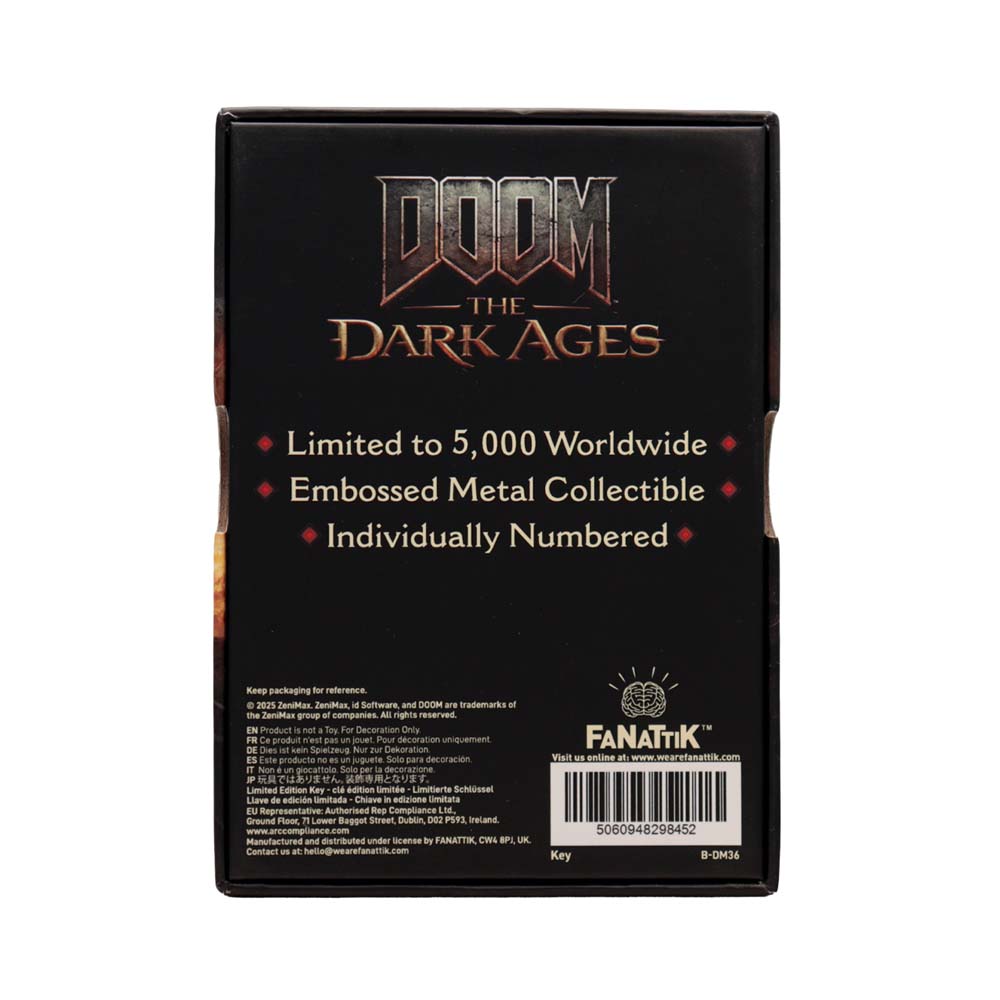 DOOM: The Dark Ages Secret Key Replica - Toys and Collectibles - EB ...