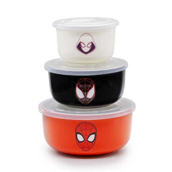 Marvel - Spider-Verse Bowls 3-Stack - Things For Home - ZiNG Pop Culture