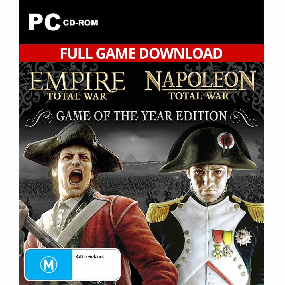 Total War: Empire & Napoleon Game of the Year Edition - PC - EB Games ...