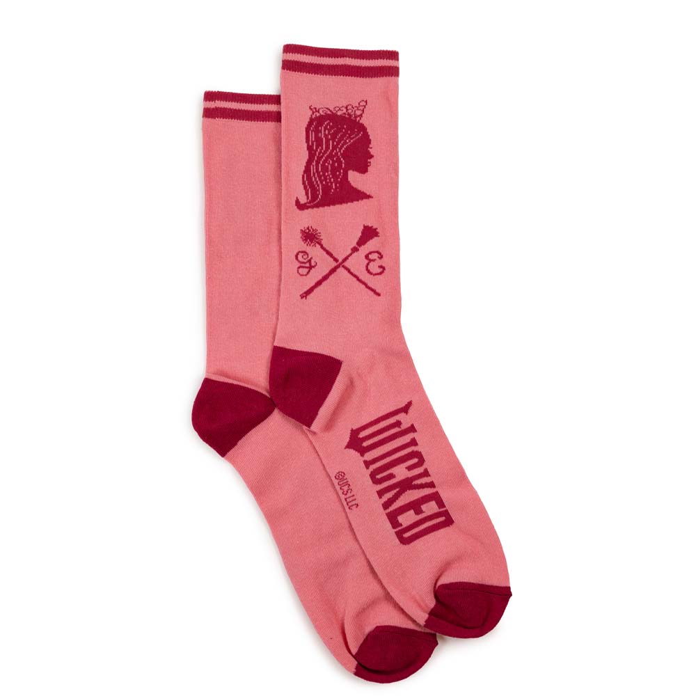 Wicked: For Good - Glinda & Elphaba Twin Crew Sock Pack - Clothing ...