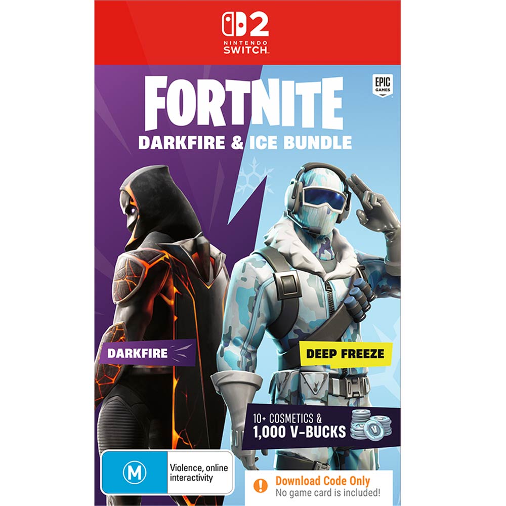 Fortnite Darkfire & Ice Bundle (Code-In-A-Box) - Nintendo Switch 2 - EB Games Australia