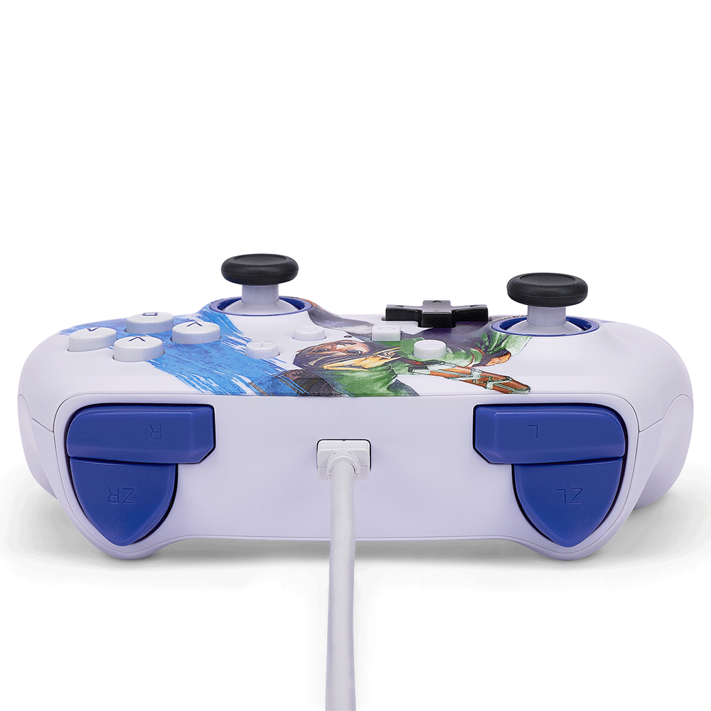 PowerA Nintendo Switch Enhanced Wired Controller - Master Sword Link ...