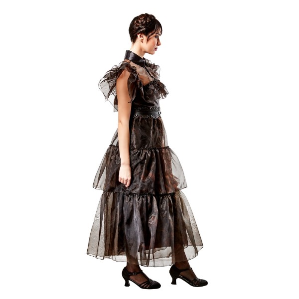Wednesday (Netflix) - Wednesday Addams Rave'N Deluxe Costume - Adult ...