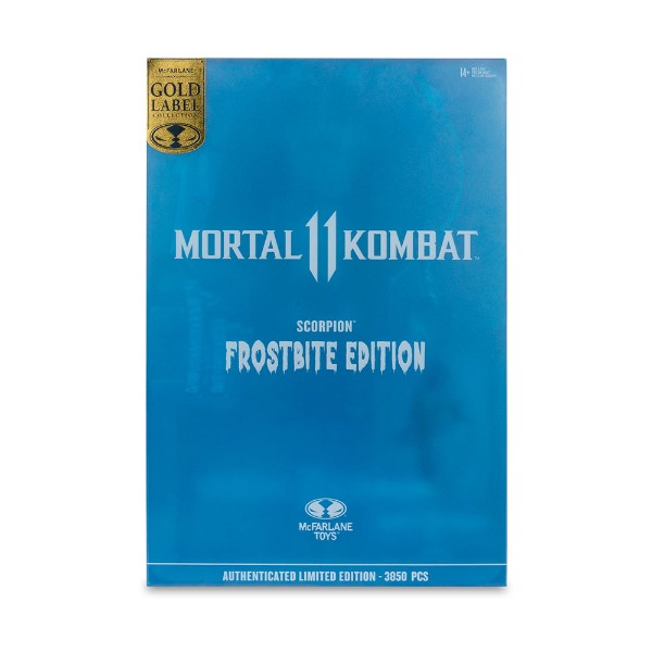 Mortal Kombat - Scorpion Frostbite Edition Gold Label Action Figure ...