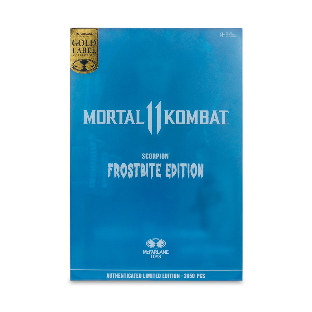 Mortal Kombat - Scorpion Frostbite Edition Gold Label 7" Action Figure ...