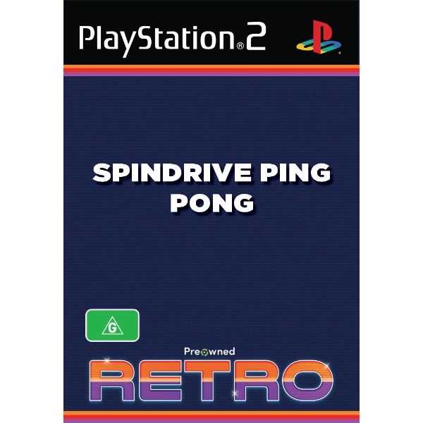 Spindrive Ping Pong (preowned) - PlayStation 2 - EB Games Australia