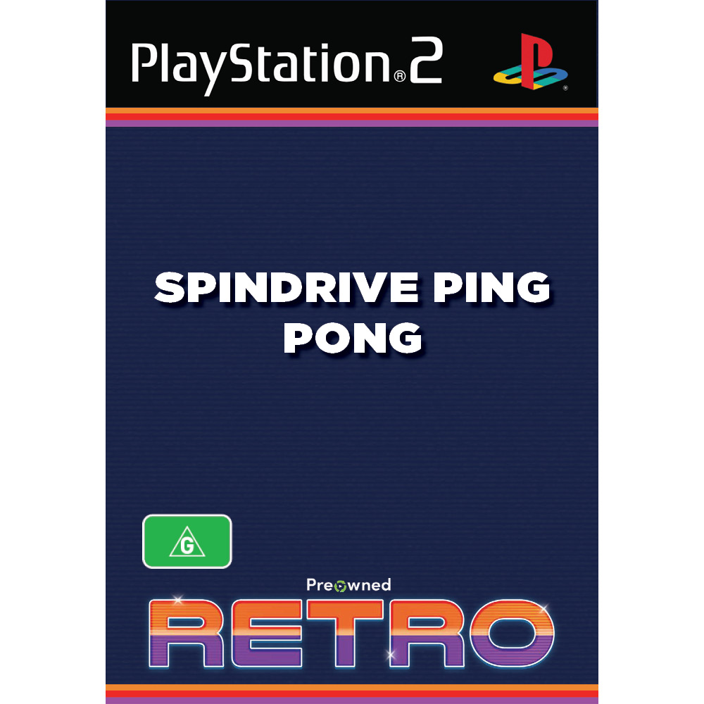 Spindrive Ping Pong (preowned) - PlayStation 2 - EB Games Australia