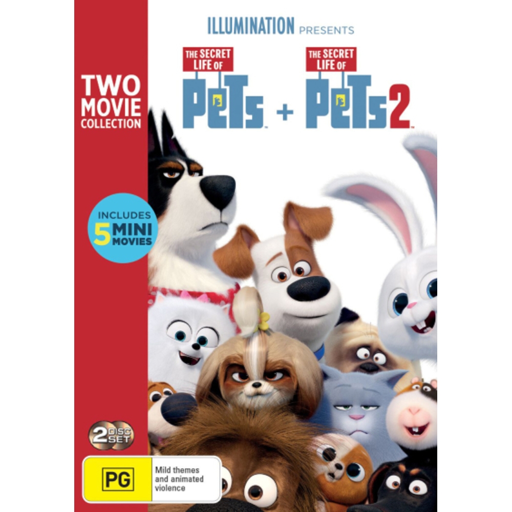 The Secret Life of Pets / The Secret Life of Pets 2 (2 Movie Collection) - Loot - EB Games Australia