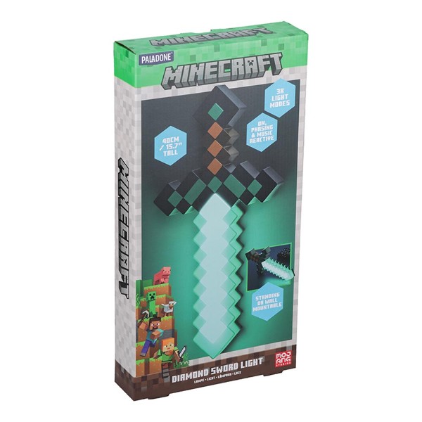 Minecraft - Diamond Sword Light - Things For Home - ZiNG Pop Culture
