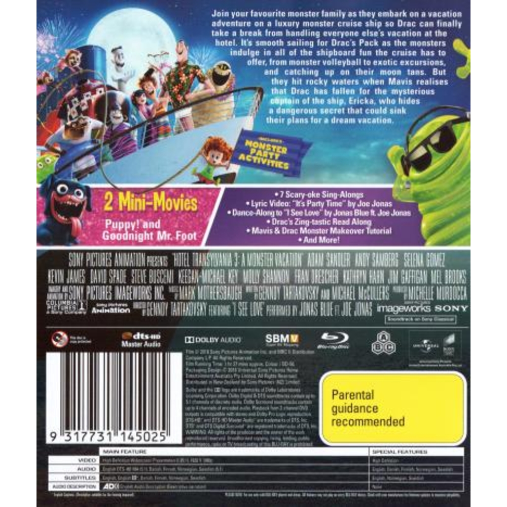 Hotel Transylvania 3: A Monster Vacation - Loot - EB Games Australia