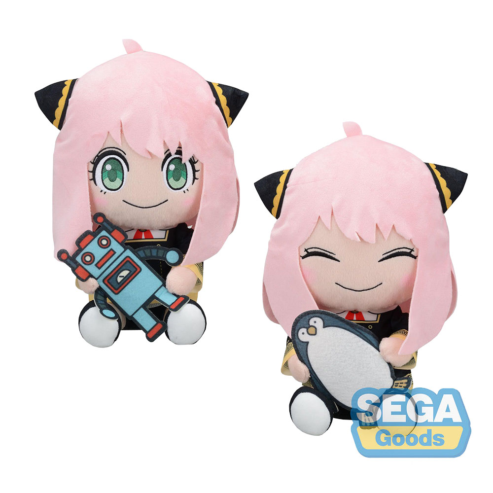 Spy x Family - Anya Robot & Penguin 12" Plush (Assorted) - Toys and ...