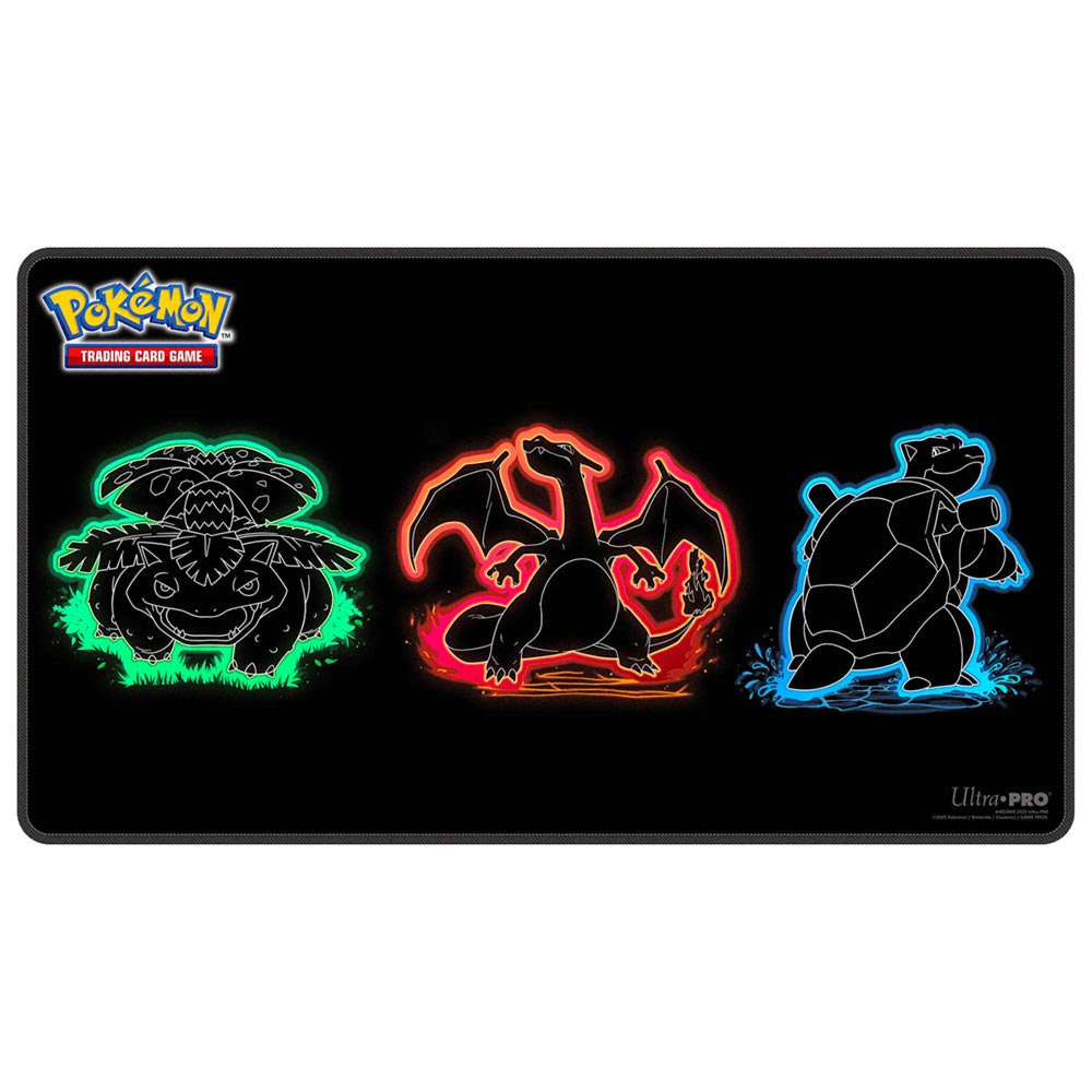 Pokemon - TCG - Neon Kanto Foil Playmat - Toys and Collectibles - EB ...
