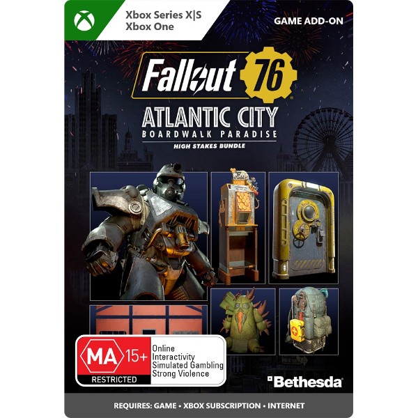 Fallout 76: High Stakes Bundle (Game Add-On) - Xbox Series X - EB Games ...