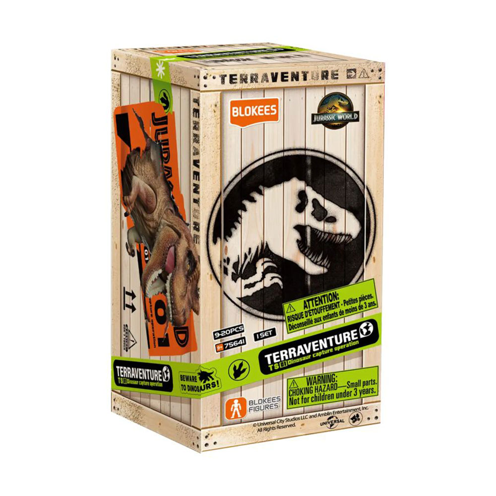 Jurassic World - Terraventure TS01 Model Kit Blind Box (Single Box ...