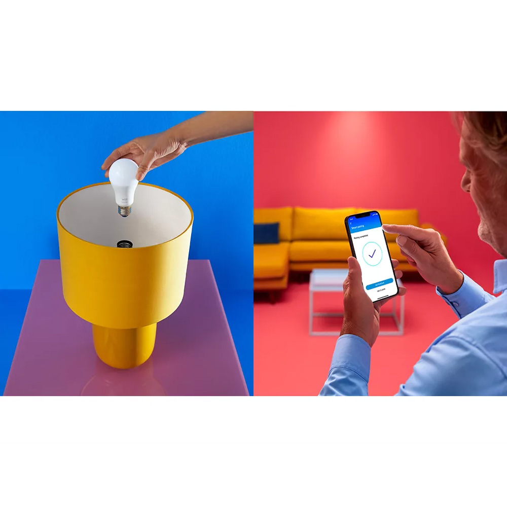 WiZ A60 E27 Gen2 Colour & White Tunable Light Bulb 1-Pack - Electronics ...