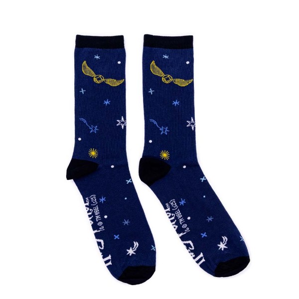 Harry Potter - Golden Snitch Crew Socks - Clothing - EB Games Australia