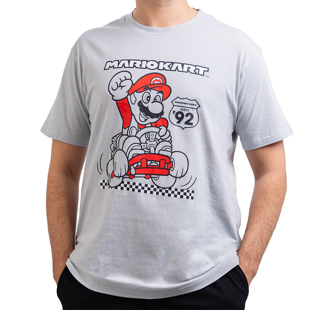 Nintendo - Super Mario Bros - Mariokart Winner T-Shirt - Clothing - EB ...