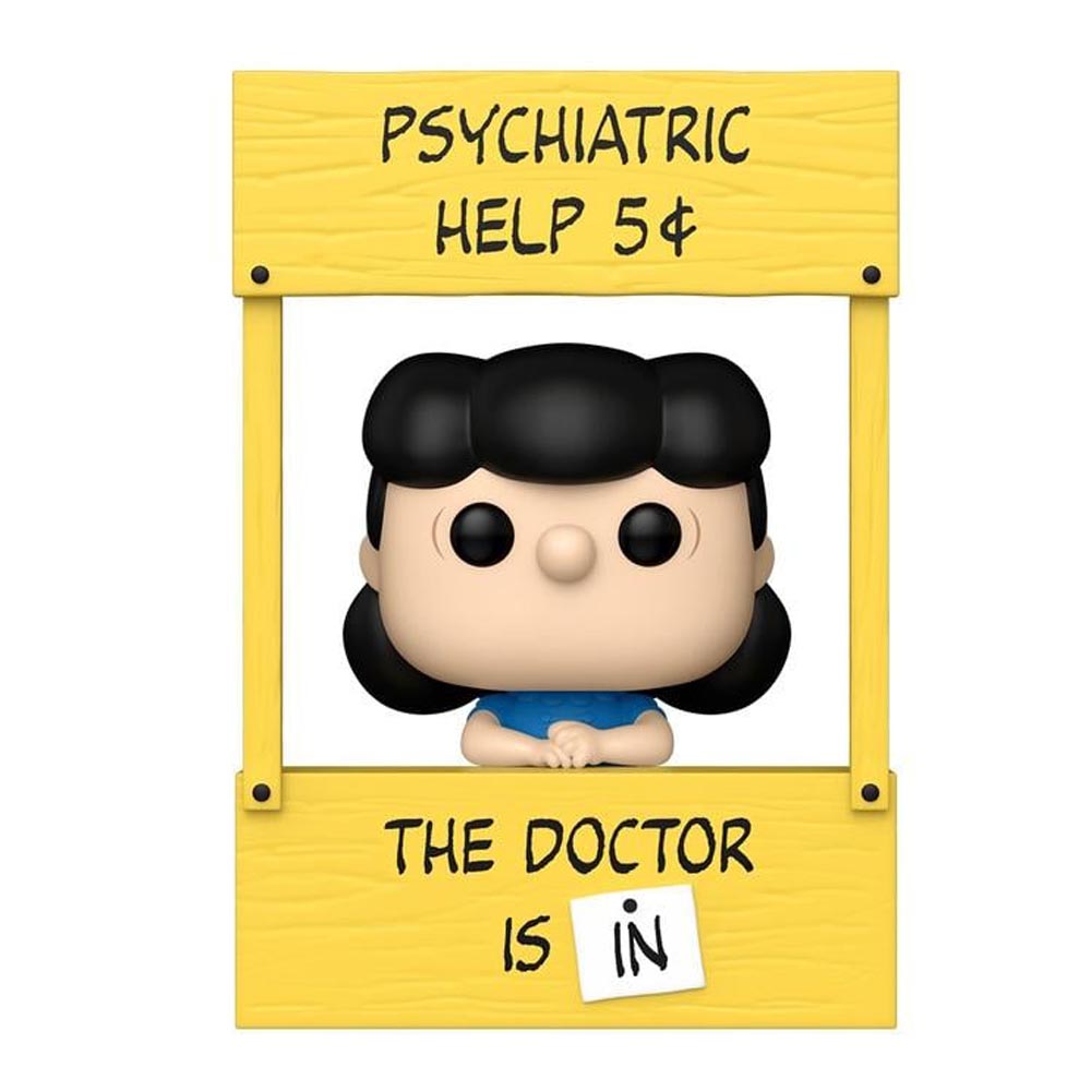 Peanuts - Lucy Psychiatric Booth Pop! Plus Vinyl Figure - Toys ...