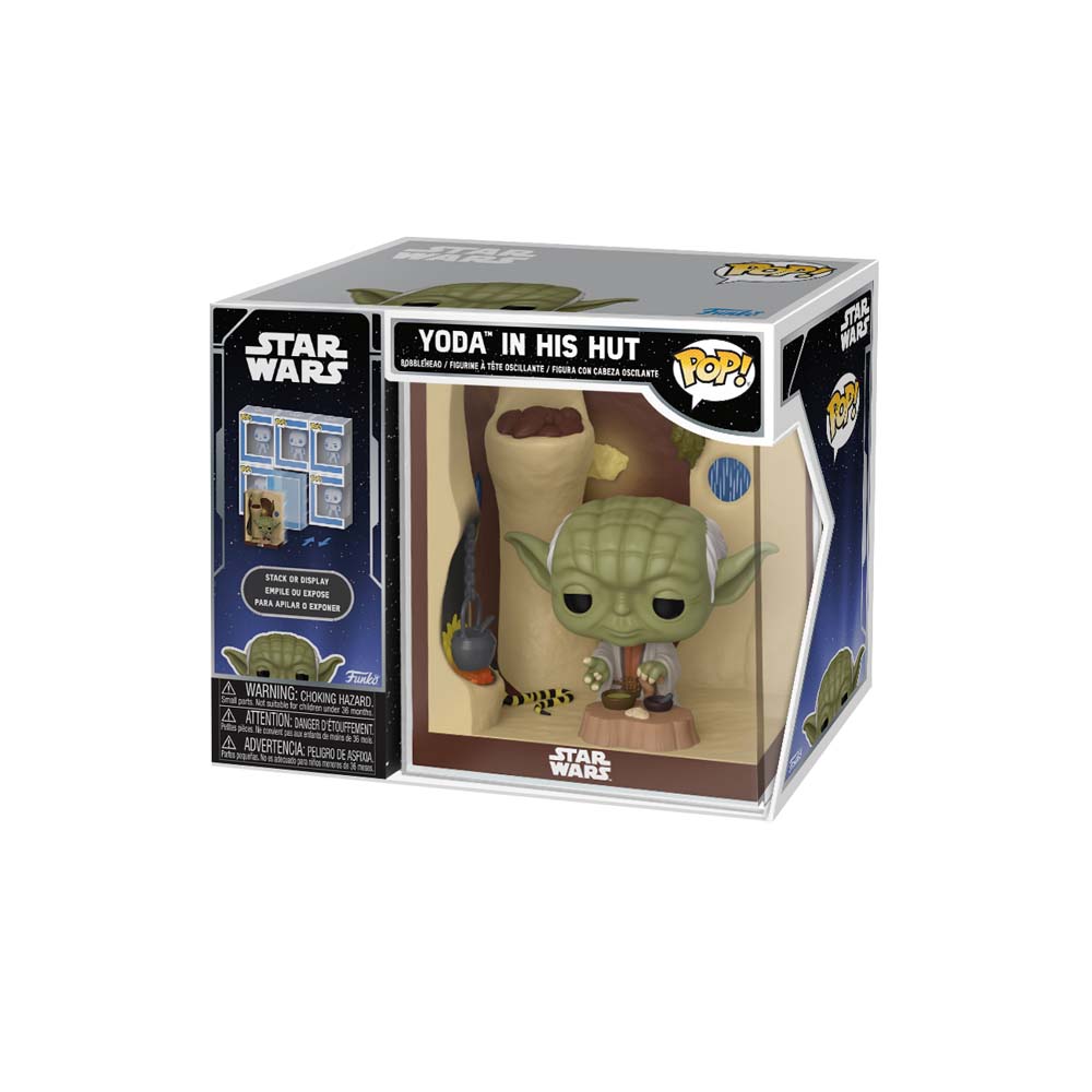 Star Wars - Yoda in his Hut Pop! Nook Vinyl Figure - Toys & Gadgets ...