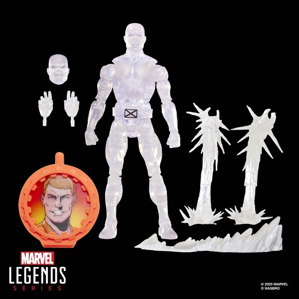Marvel - Secret Wars - Iceman Marvel Legends: Retro 6" Action Figure ...