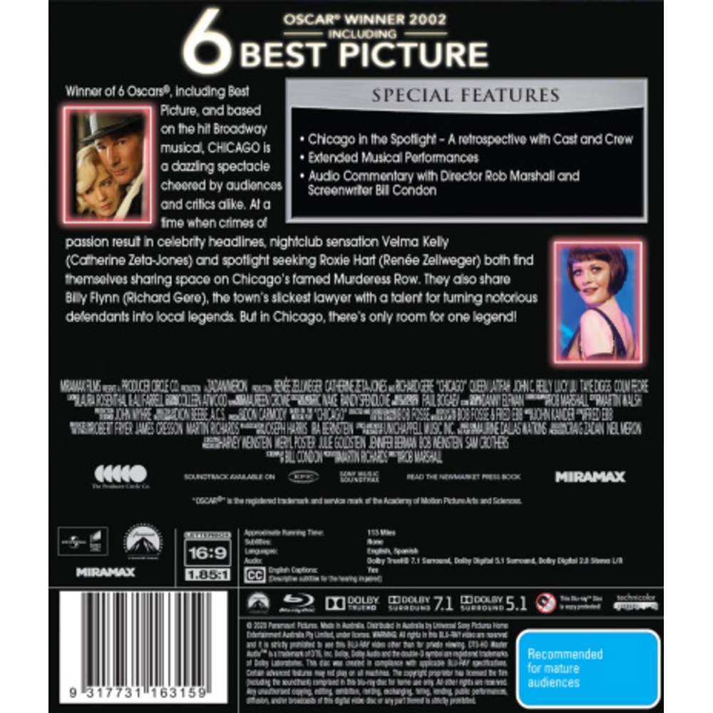 Chicago (2002) - Loot - EB Games Australia