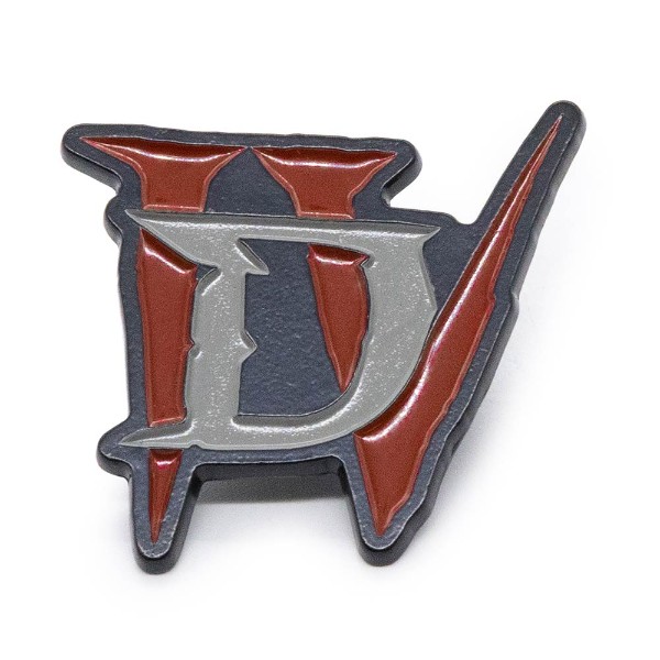 Diablo - Diablo IV Logo Enamel Pin - Clothing - EB Games Australia
