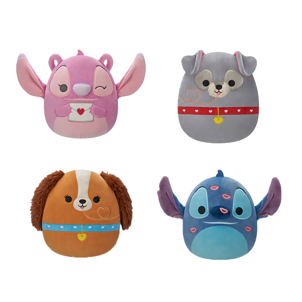 Disney - Valentines Squishmallows 8" Plush (Assorted) - Toys & Gadgets ...