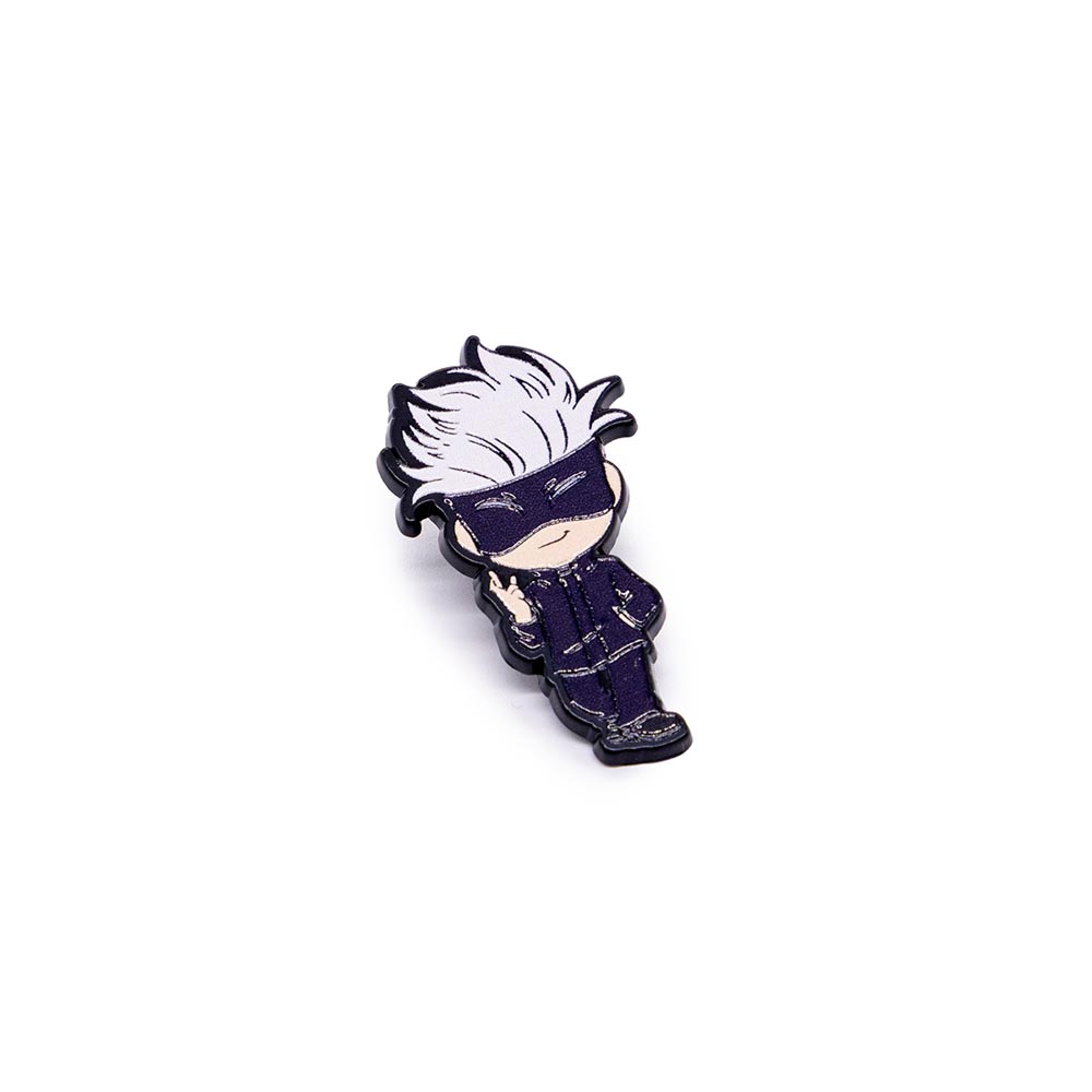 Jujutsu Kaisen - Gojo Chibi Pin - Clothing - EB Games Australia