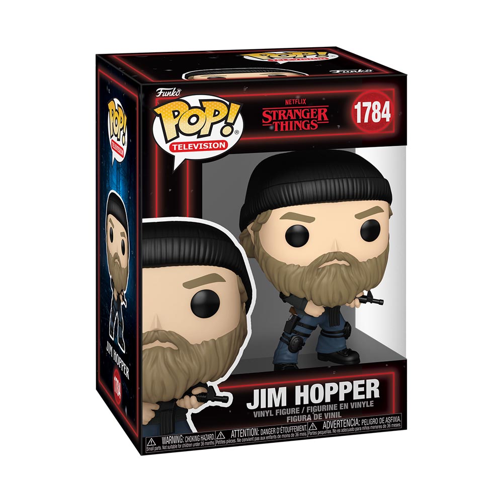 Stranger Things - Jim Hopper (Season 5) Pop! Vinyl Figure - Toys and ...