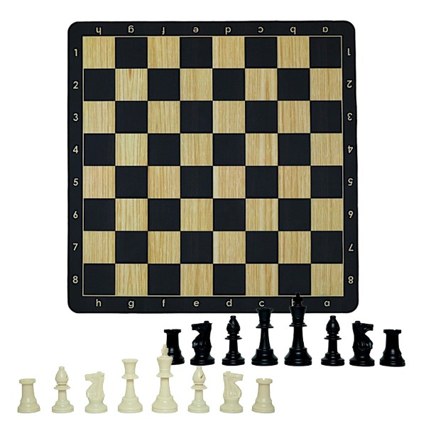 LPG Club Chess Set Board Game - Black Woodgrain - Toys and Collectibles ...