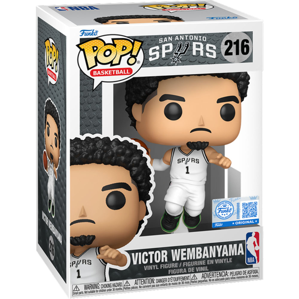 NBA - Victor Wembanyama (San Antonio Spurs) Pop! Vinyl Figure - Toys ...