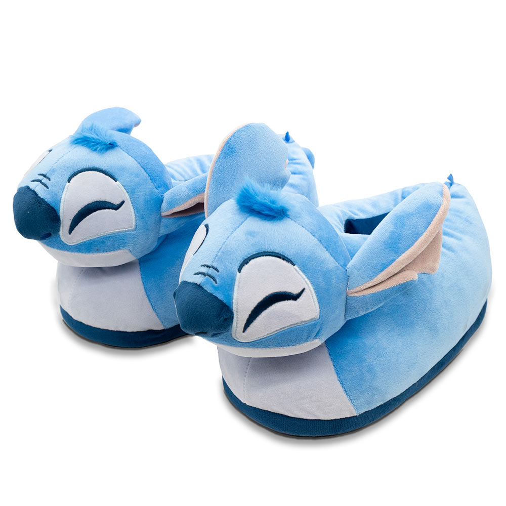 Disney - Lilo & Stitch - Stitch Plush Slippers - Clothing - EB Games ...
