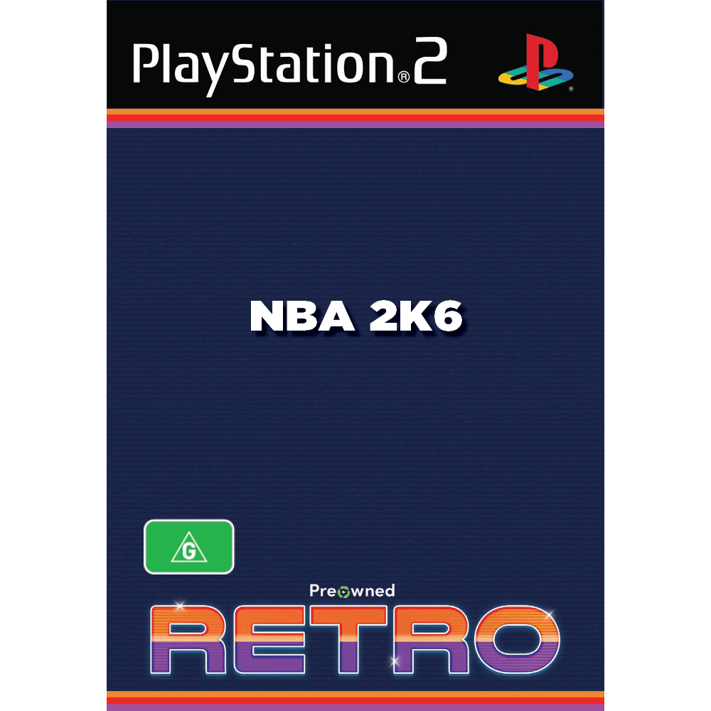 NBA 2K6 (preowned) - PlayStation 2 - EB Games Australia
