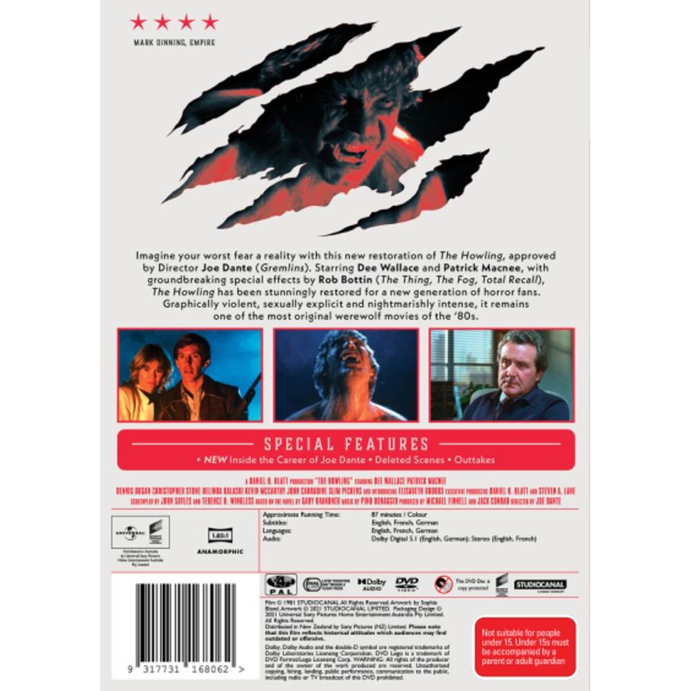 The Howling (Classics Remastered) - Loot - EB Games Australia