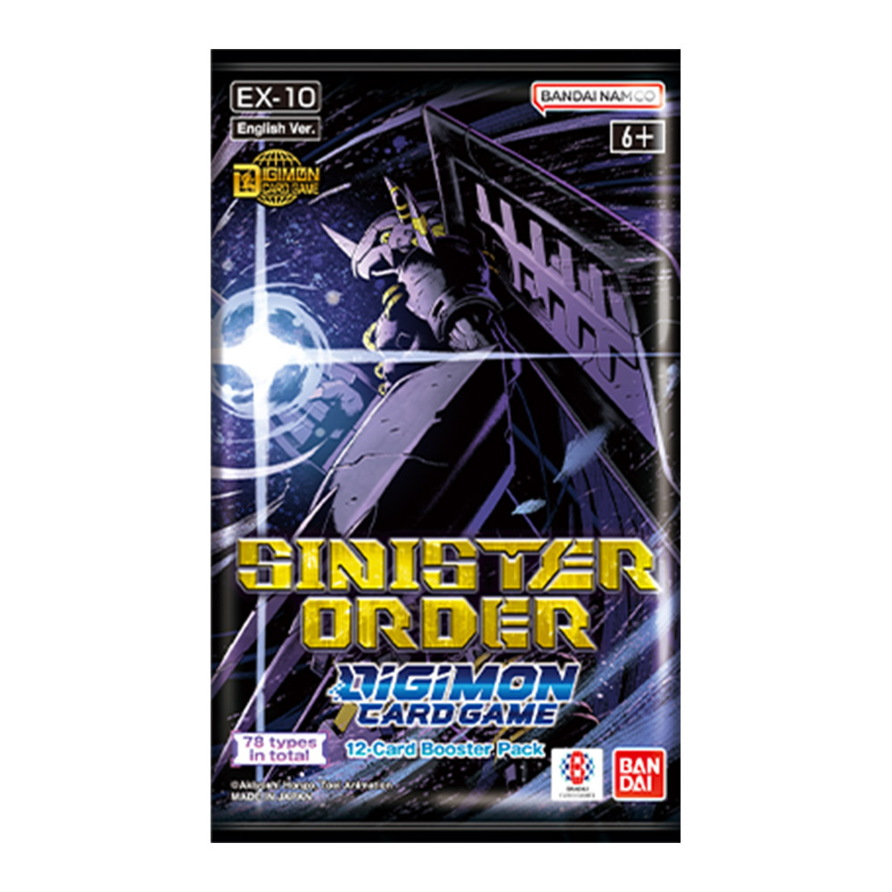Digimon - TCG - Sinister Order [EX-10] Booster - Toys and Collectibles ...