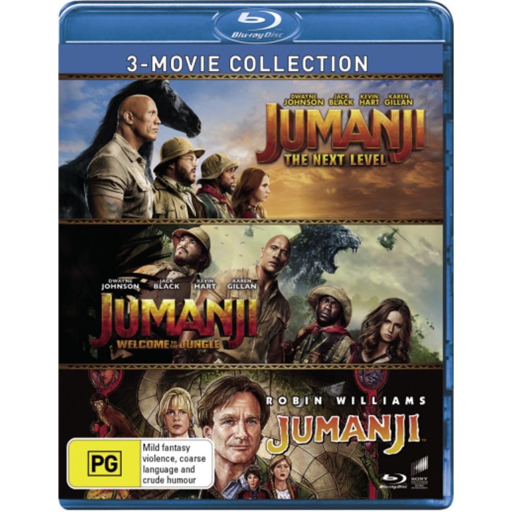 3 Movie Collection (Jumanji: The Next Level / Jumanji: Welcome to the ...