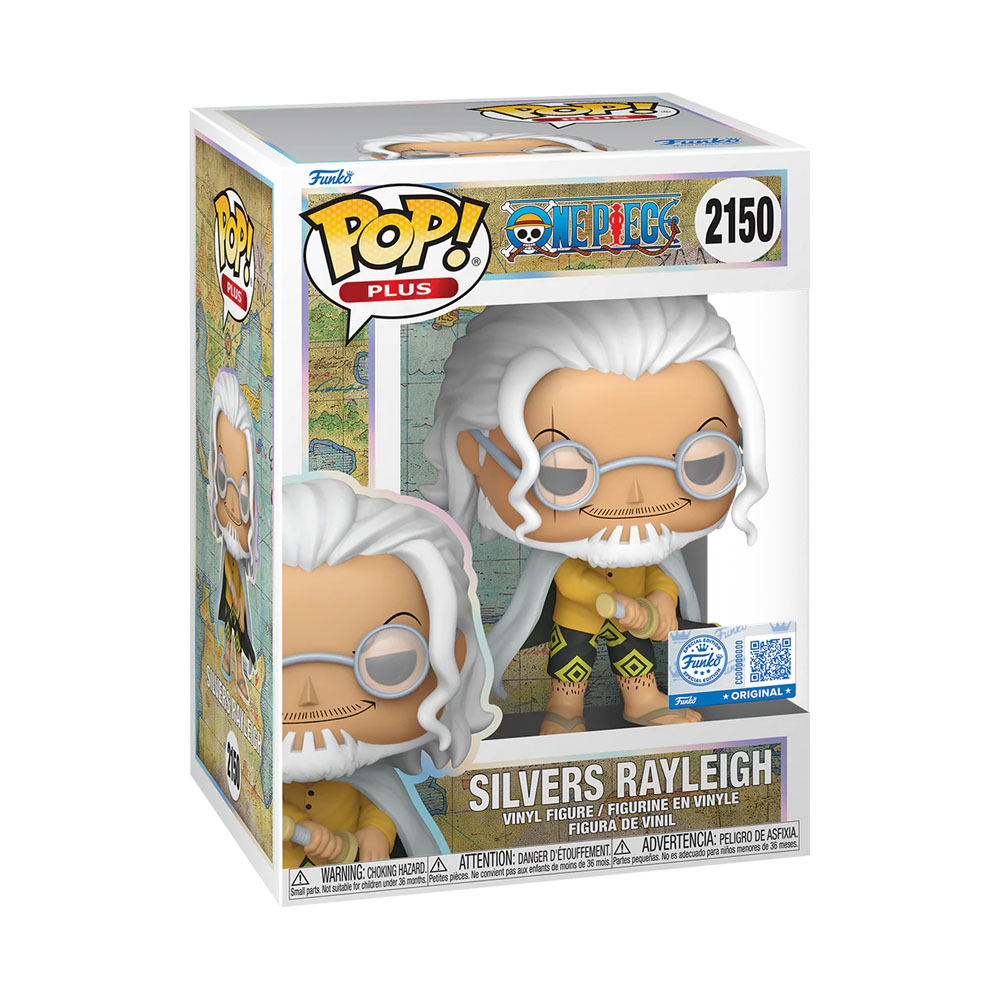 One Piece - Silvers Rayleigh Pop! Vinyl Figure - Toys and Collectibles ...
