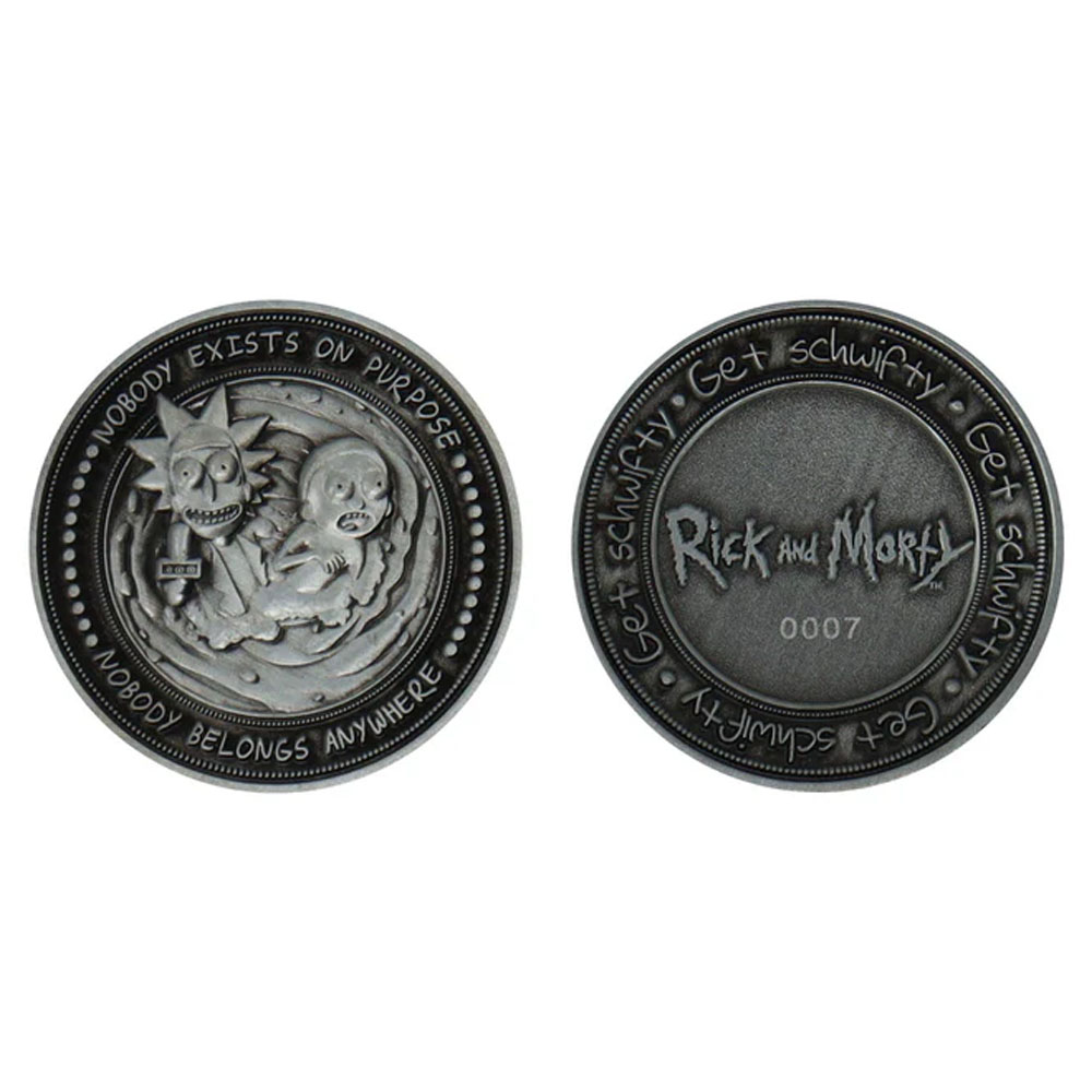 Rick & Morty - Limited Edition Collectible Coin - Toys and Collectibles ...