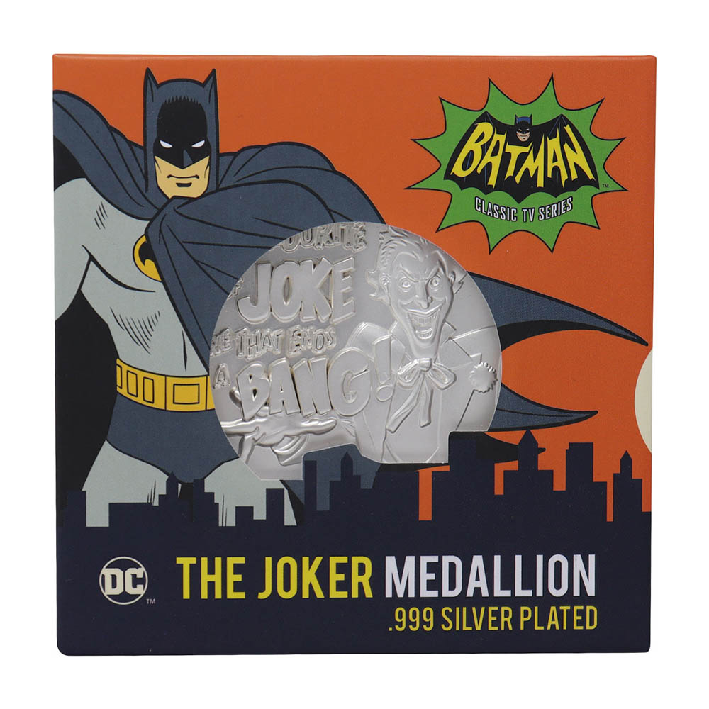 DC Comics - Batman - The Joker Limited Edition .999 Silver Plated Medallion - Toys and ...