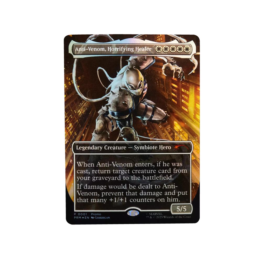 Marvel Legends Series - Magic: The Gathering Agent Anti-Venom Action ...