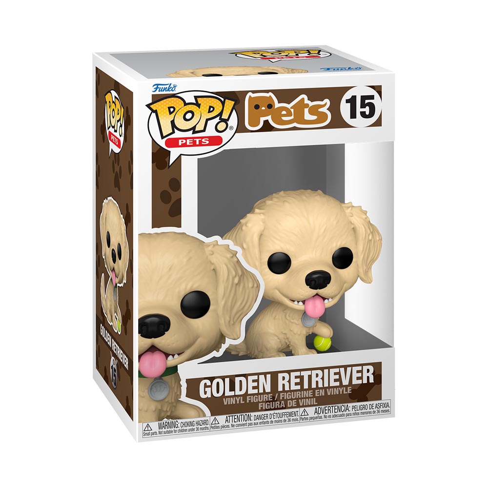 Pets - Golden Retriever Pop! Vinyl Figure - Collectibles - ZiNG Pop Culture