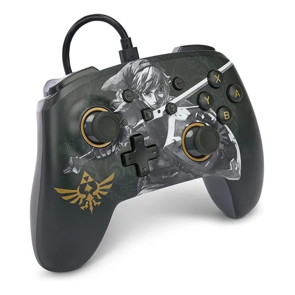 PowerA Nintendo Switch Enhanced Wired Controller - Battle-Ready Link ...