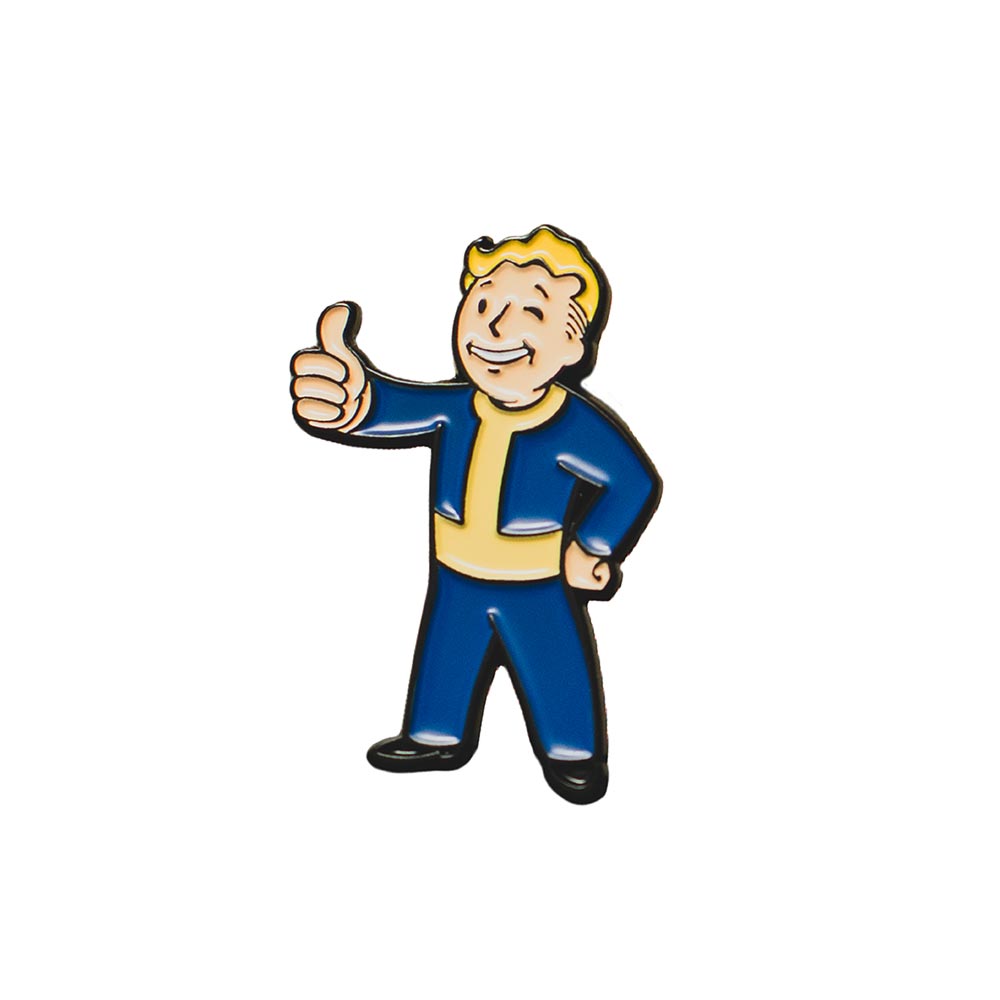 Fallout - Vault Boy Pin - Clothing - EB Games Australia